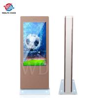 China Floor Standing 49 Inch Outdoor LCD Digital Signage For Bus Station for sale