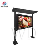 China Matt Black Android 2GB RAM Outdoor LCD Digital Signage With Canopy for sale
