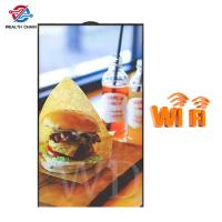 China Double Sided FCC Certified 350 Nits LCD Advertising Equipment For Restaurants for sale