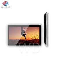 China LCD Monitor 350 Nits 1920*1080P Wall Mounted Digital Signage Black for sale