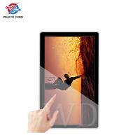 China LCD Monitor 350 Nits 1920*1080P Wall Mounted Digital Signage Black for sale