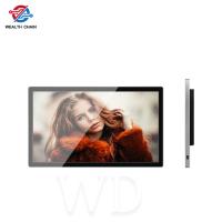 China Aluminum Frame 1080P 350Nits Shopping Mall Digital Signage , Wallboard Digital Signage for sale