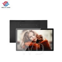 China Aluminum Frame 1080P 350Nits Shopping Mall Digital Signage , Wallboard Digital Signage for sale