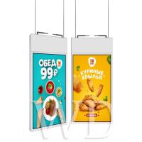 China White 25mm 2500 Nits High Brightness LCD Display Single Sided for sale