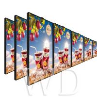 China Interior Use 65 Inch 3840*2160 High Brightness LCD Display Window Facing for sale