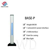 China Triangle DC12V 82cm Thermal Scanner Face Recognition Digital for sale