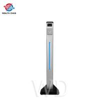 China CE Approval 110cm Face Recognition Temperature Kiosk For Access Control for sale
