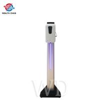 China Multifunctional 1100mm Face Recognition Temperature Kiosk With Hand Sanitizer for sale