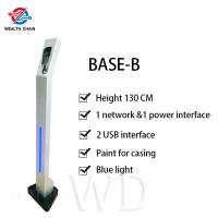 China Stable 1.3m DC12V Face Recognition Temperature Kiosk Cold Rolled Sheet for sale