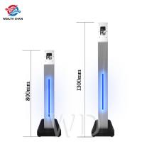 China Stable 1.3m DC12V Face Recognition Temperature Kiosk Cold Rolled Sheet for sale