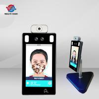 China CE Android OS 8 Inch Facial Recognition Thermal Scanner Capacitive Touch for sale