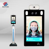 China CE Android OS 8 Inch Facial Recognition Thermal Scanner Capacitive Touch for sale