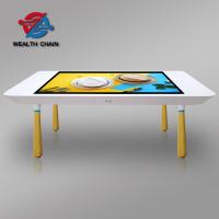 China Capacitive Touch TFT LCD 4K Rectangle Smart Touch Coffee Table 55 Inch for sale