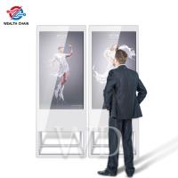 China Web Based CMS 350 Nits Digital Signage Kiosk Solutions , Moveable Digital Signage for sale
