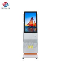 China Self service 32 inches Kiosk LED light Acrylic LOGO Orange color Customization for sale