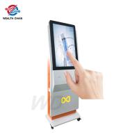 China Self service 32 inches Kiosk LED light Acrylic LOGO Orange color Customization for sale