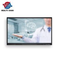 China Win 10 Android 75 Inch Digital Interactive Whiteboard , Digital Whiteboard Solutions for sale