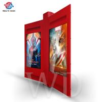China Dual sided Outdoor Digital Signage Wih Smart Temperature Control System Customized Shape for sale