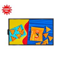 China LCD in Glass window Semi-outdoor facing Advertisement Solution in size 43