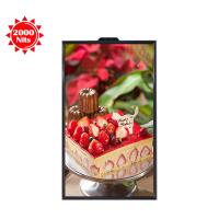 China Super thin interior 43inch Window display with built-in media player for sale