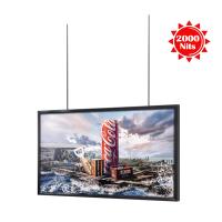 China 1500nits High Brightness LCD Display Window Outward Digital Monitor 55 Inch Sunshine Visiable Vedio Play Supported for sale