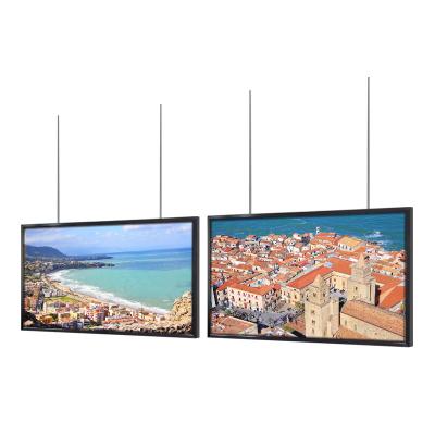 China 1500nits High Brightness LCD Display Window Outward Digital Monitor 55 Inch Sunshine Visiable Vedio Play Supported for sale