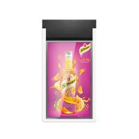 China Double Sided Hanging Digital Posters Super Thin LCD Screen 300 / 700 Nits for sale