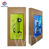 China 49 Inch Weather Resistant Wall Mounted Vertical Outdoor Sign for sale
