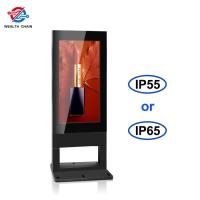 China Touchscreen 55 Inch Outdoor Digital Signage Anti Glare For Interaction for sale