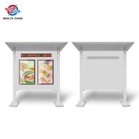 China Outdoor Digital Signage Displays Dual Screens Multi Language Custom LOGO for sale