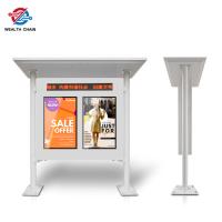 China Outdoor Digital Signage Displays Dual Screens Multi Language Custom LOGO for sale
