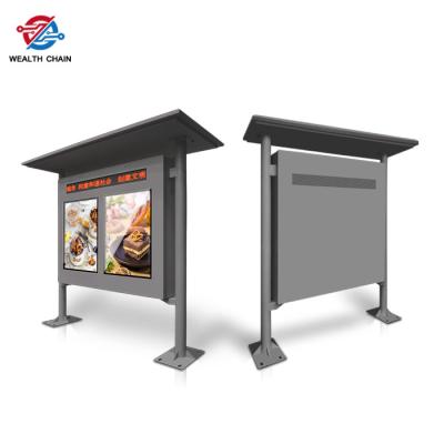 China Public Outdoor Info Kiosks For Smart City 4K Portrait LCD Dual Screens for sale
