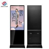 China Multi Size Floor Standing Digital Signage Touch / Non Touch Android Version / PC / USB for sale