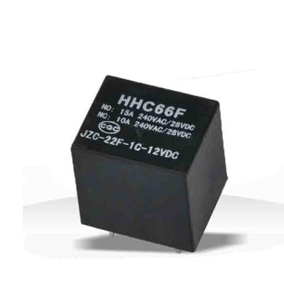 China HHC66F 15a 10a 24vdc mounting power pcb relay for sale