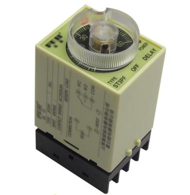 China 220V AC Power Off Delay Timer Time Relay 10 minutes ST3PF & Base for sale