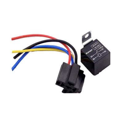 China JD1914 40A 24V 5pins mini voltage auto car electrical relay for sale