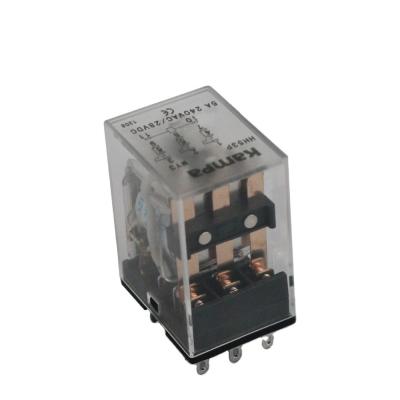 China Electromagnetic Protective Relay Kampa  HH52P  Purpose  12v dc 5a for sale