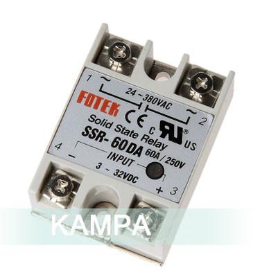 China ssr 60A fotek solid state relay dc to ac 480vac single phase SSR-60DA for sale