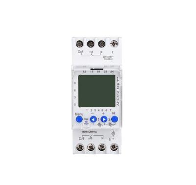 China AHC812 220V 2 Channels weekly programmable digital timer for sale