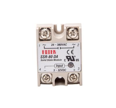 China Foteck SSR 80DA voltage monitoring relay solid state relays electrical cost for sale