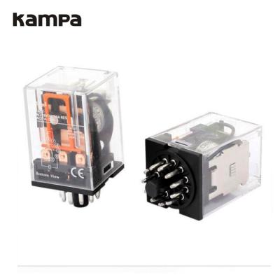 China Miniature power relay MK2P-1 circle 8 pins intermediate relay 220V 110V 36V 24V for sale