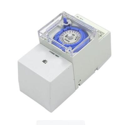 China AC 220V 16A 24 hours Analog Mechanical Time Switches Manual /Auto timer for sale
