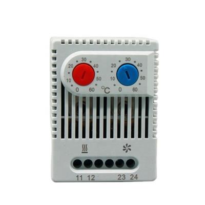 China ZR011 NEW small mechanical dual bimental thermostat switch for sale