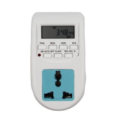 China 10A 220V European Weekly Mechanical Programme digital timer plug socket timer for sale