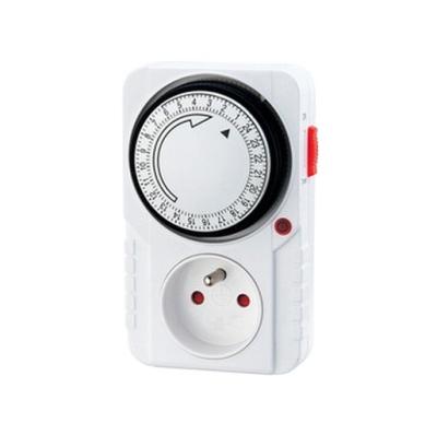 China China factory TU-22A Timer Socket Plug 3 Prong Outlet Indoor 24 Hours Heavy Duty Mechanical Grounded Timer for sale