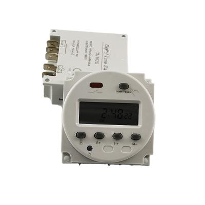 China 16A Digital Time Switch CN102B DC/AC 24H/7D Programmable Timer for sale