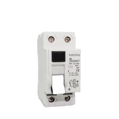 China Residual Current Circuit Breaker 2 poles rcd 30ma 100ma 300ma rccb High Quality for sale