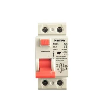 China Residual Current Circuit Breaker Kampa NB8L  2p High Quality Wholesaler for sale