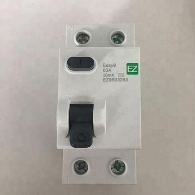 China EZ Easy9 EZ9R66263 2pole 63A 300mA RCD/RCCB/ELCB for sale
