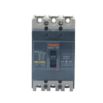 China 100A EZC100F3100 3P Moulded Case Circuit Breaker MCCB for sale